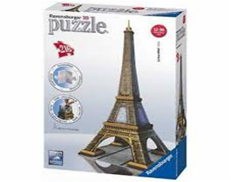 Puzzle Tour Eiffel - Ravensburger | KIDIMASTER